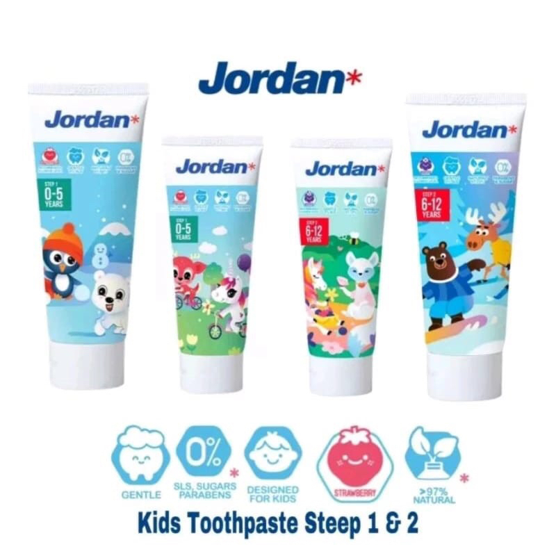 Jual JORDAN TOOTHPASTE/ PASTA GIGI ANAK | Shopee Indonesia