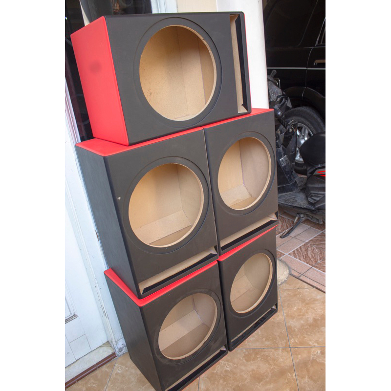 Jual Box Speaker Subwoofer 12 inch model kotak slot | Shopee Indonesia