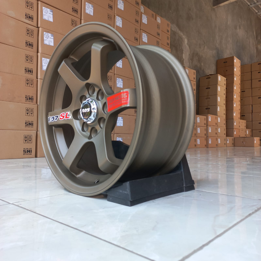Jual TE37 SL R16 H8 warna bronze | Shopee Indonesia