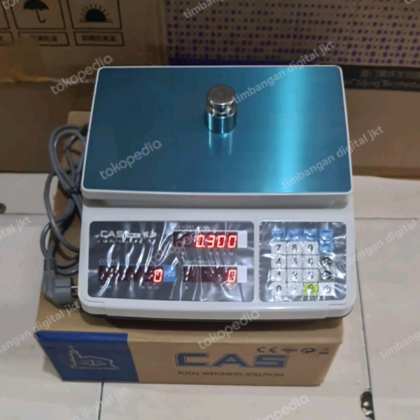 Jual TIMBANGAN COUNTING SCALE CAS PR-C 6 KG X 0.2GR / TIMBANGAN BAUT / DLL Limited | Shopee ...