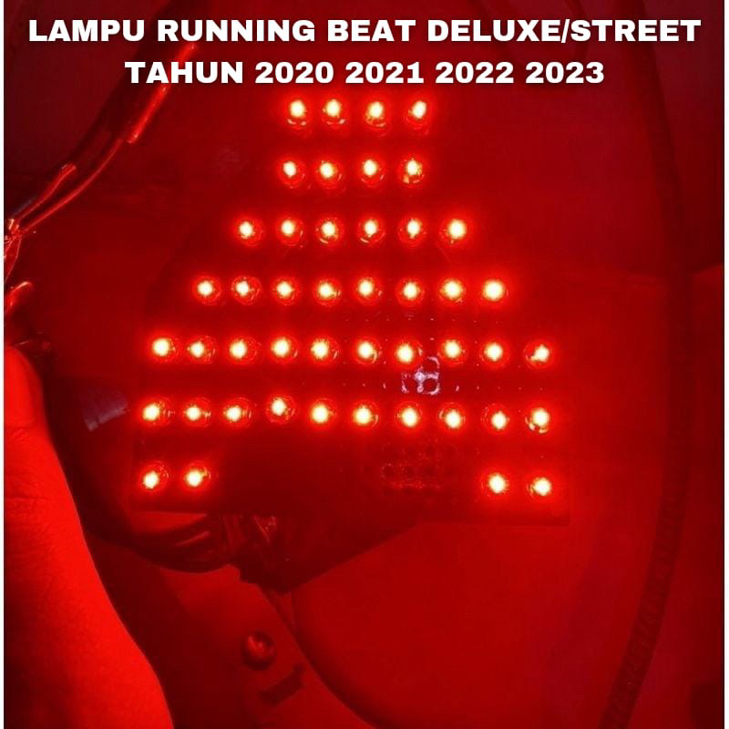 Jual Stoplamp Lampu Rem LED Running Beat New Deluxe/Street 2020 2021 ...
