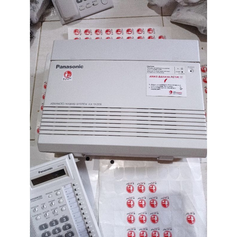 Jual MESIN PABX PANASONIC KX-TA 308 3 LINE 8 EXTENSION SECOND MANTAB | Shopee Indonesia