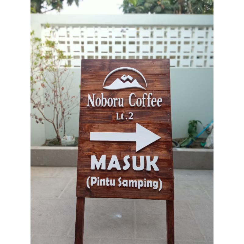 Jual Standing Board 2 side for your business | Shopee Indonesia