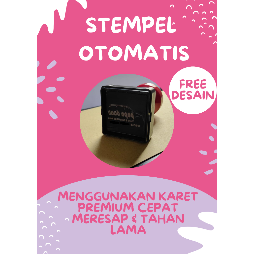 Jual STEMPEL WARNA / STEMPEL OTOMATIS | Shopee Indonesia