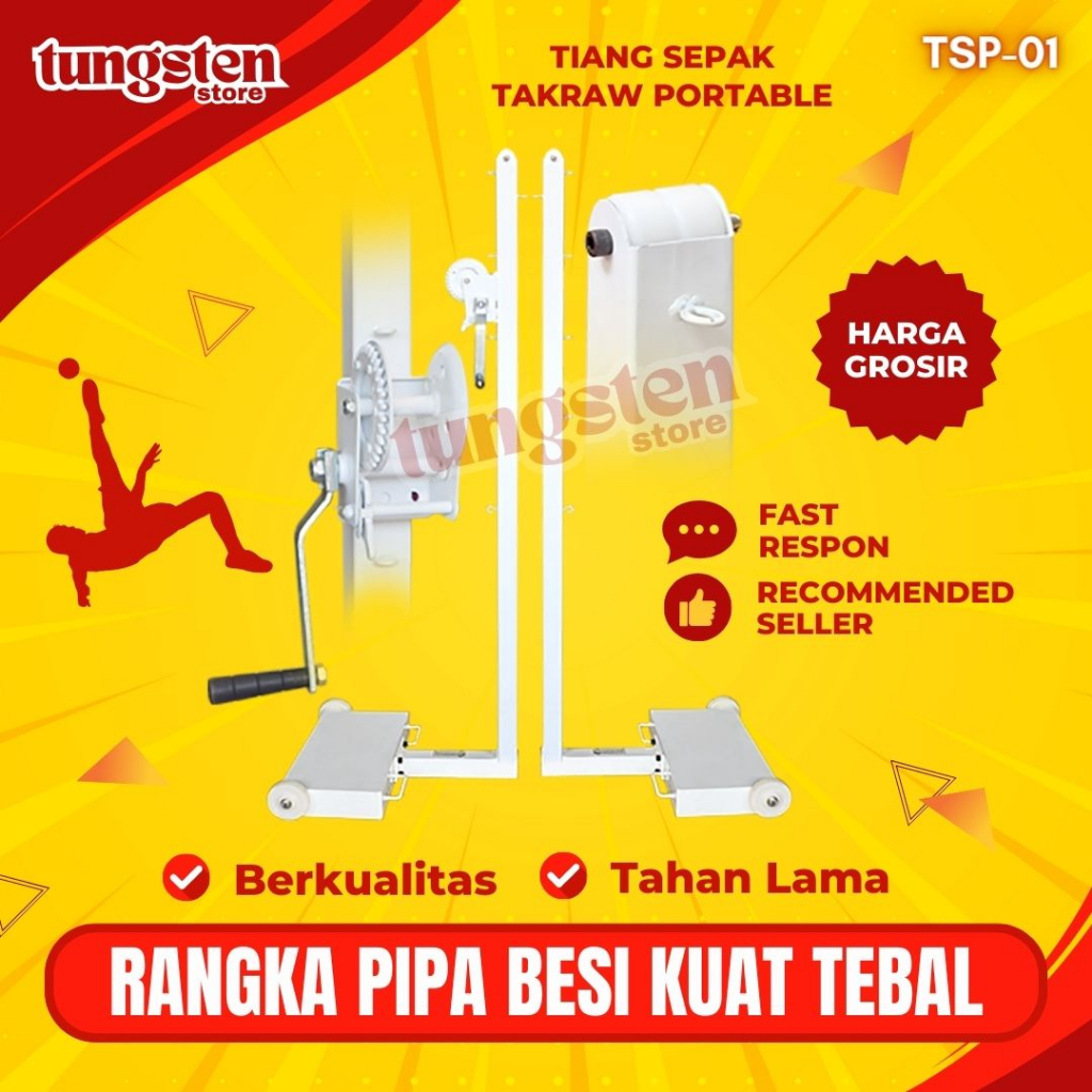 Jual Tiang Sepak Takraw Portable TSP-01 Murah | Shopee Indonesia