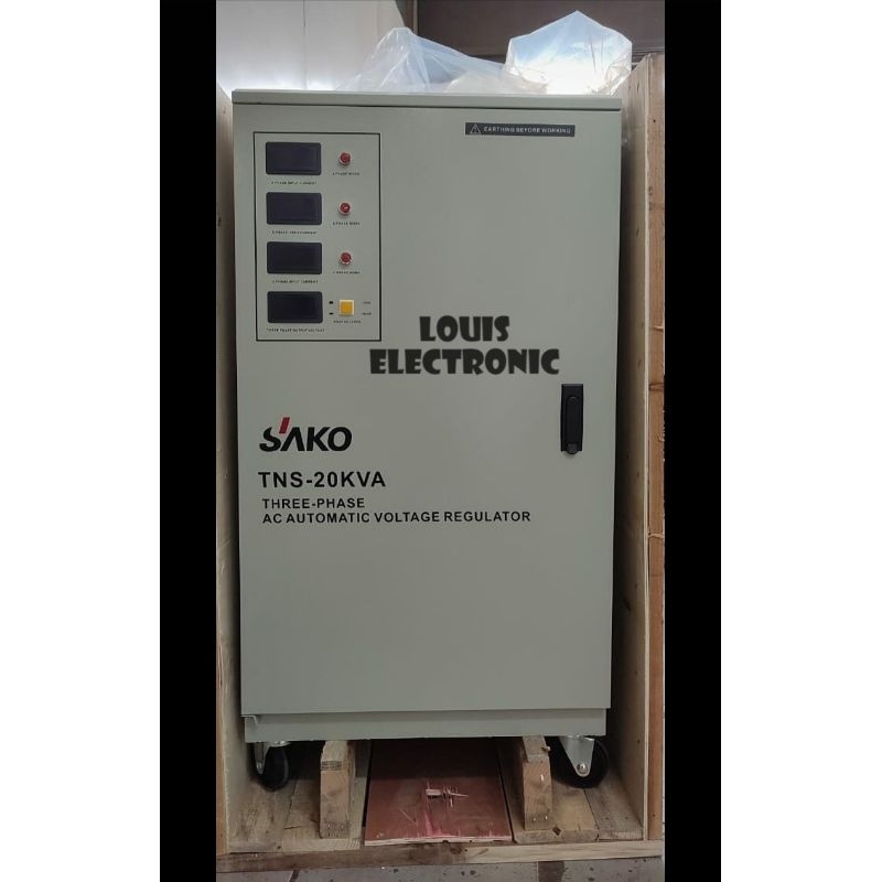 Jual Stabilizer SAKO TNS 20KVA 3 Phase 20000VA 20000 Watt | Shopee ...
