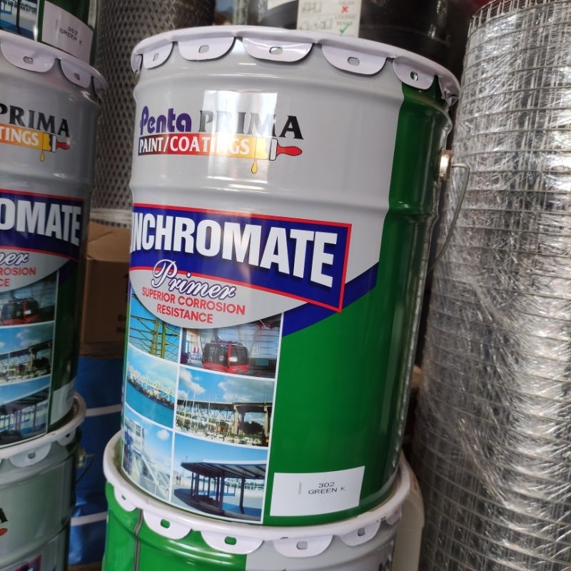 Jual ZINCROMATE MENI BESI KEMASAN PAIL 25KG | Shopee Indonesia