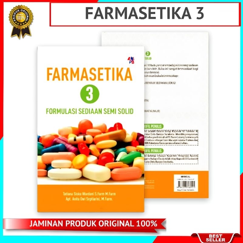 Jual Buku FARMASETIKA 3 FORMULASI SEDIAAN SEMI SOLID | Shopee Indonesia
