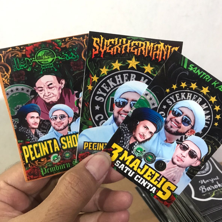 Jual (isi 5 pcs - 25 pcs) Stiker vinyl, stiker sholawat, (Syekher mania ...