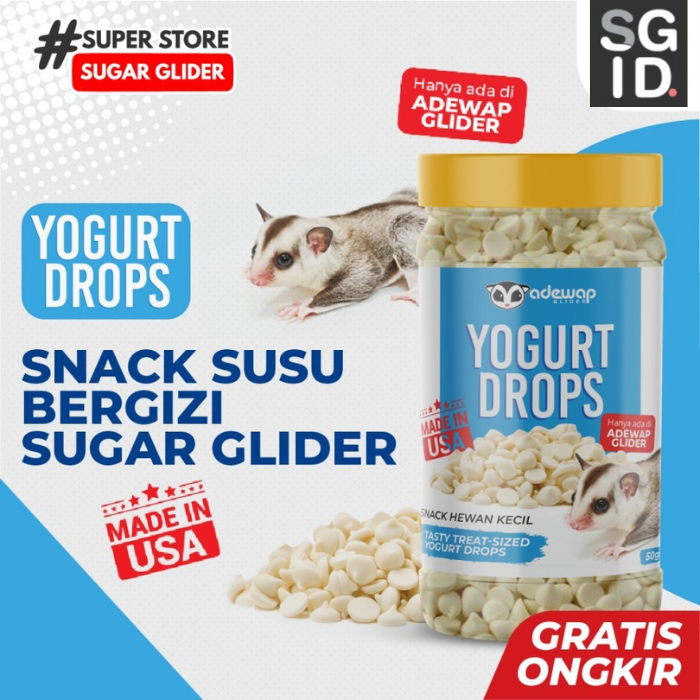 Jual Yogurt Drop Cemilan Sehat Sugar Glider | Shopee Indonesia
