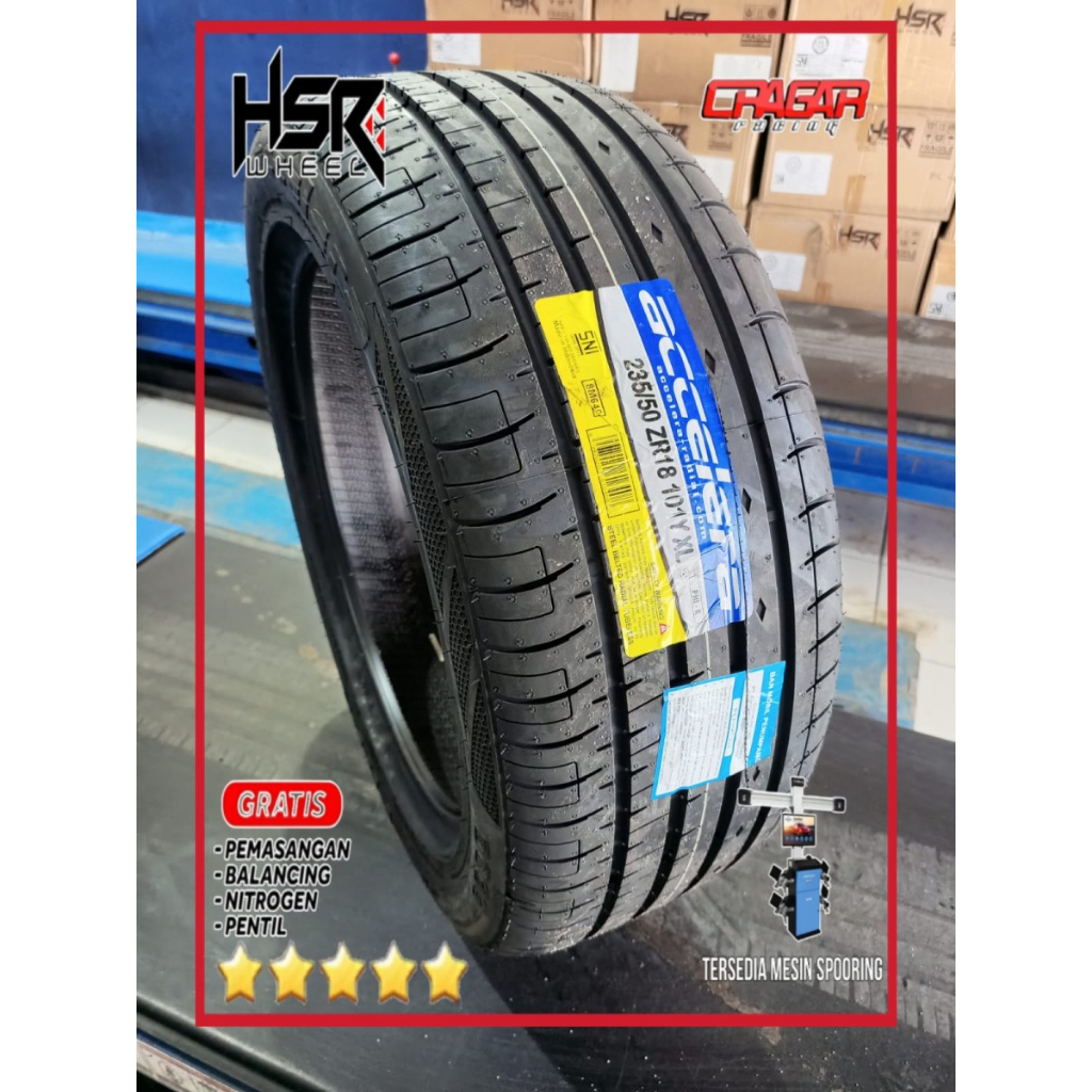 Jual Ban Mobil Ukuran 235 50 R18 Merk Accelera Phir Ban Standar Alphard ...