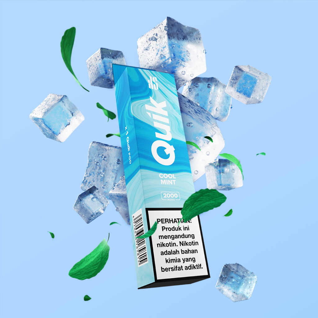 Jual KARDINAL Disposable POD 2000 Puffs Rasa Mint l Vape Sekali Pakai l ...