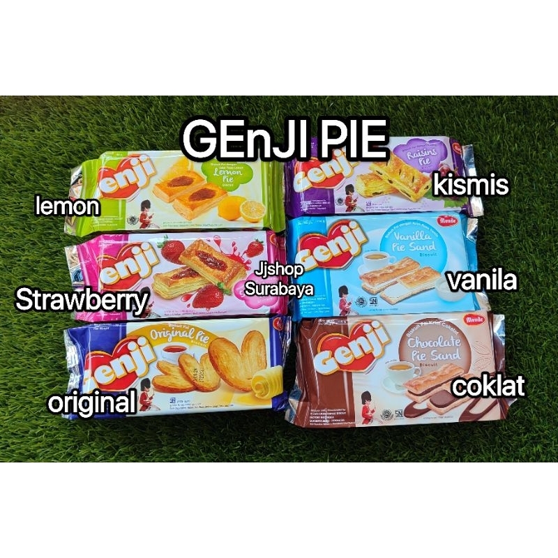Jual GENJI Pie Monde 6 varian rasa | Shopee Indonesia