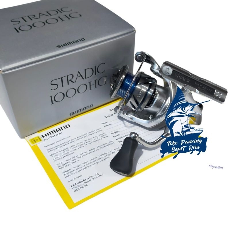 Jual REEL SHIMANO STRADIC FM 1000HG NEW 2023 | POWER HANDLE | REEL ...