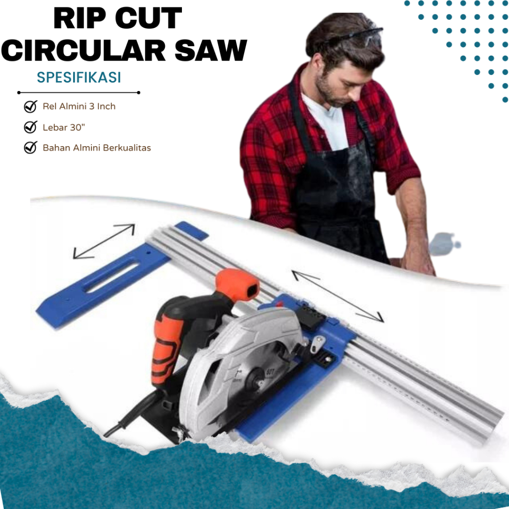 Jual Circular Saw Guide Rip Cut BESTTOOLS spt KREG System Tracksaw ...