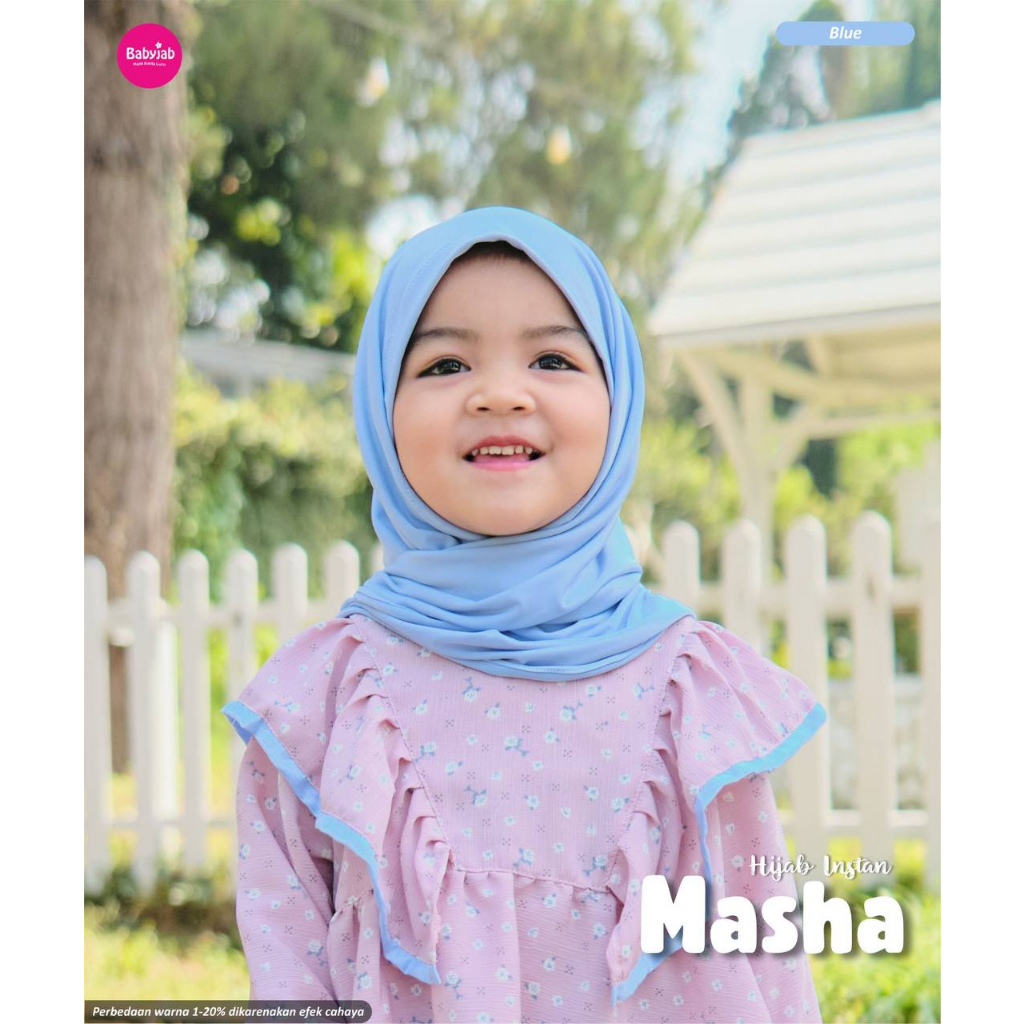 Jual Babyjab Hijab Masha x One Set Freya Lucu Anak Perempuan - Baby Jab ...