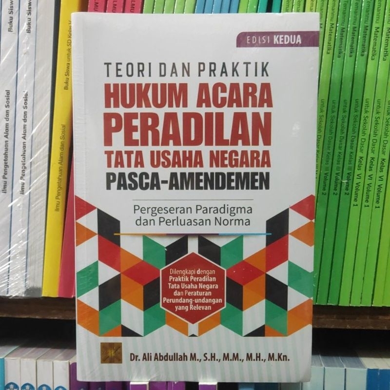 Jual TEORI DAN PRAKTIK HUKUM ACARA PTUN by Dr. Ali Abdullah PERADILAN ...