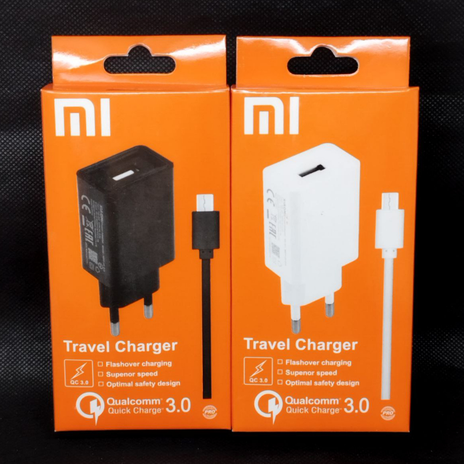 Jual Charger Casan Xiaomi Micro USB Quallcom Quick Charge 3.0 Original ...