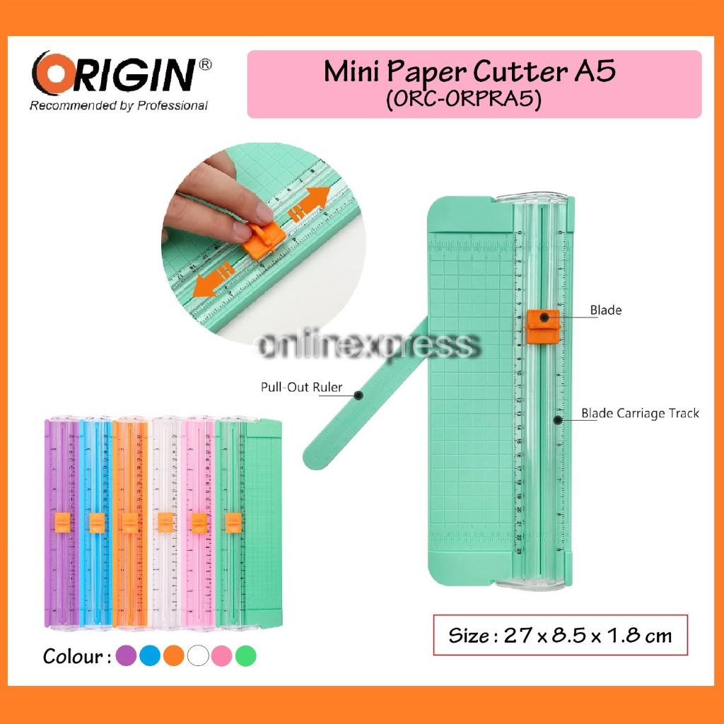 Jual Alat Pemotong Kertas Hvs Paper Cutter Trimmer A5 Pemotong