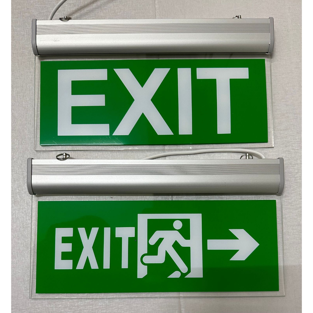 Jual Lampu Emergency Exit Acrilic LED / Lampu Darurat EXIT LED | Shopee ...