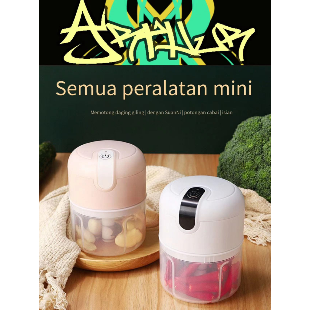 Jual Portable Mini Chopper Blender Portable Gilingan Mini Bumbu dan ...