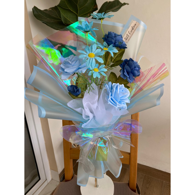 Jual Buket Korean Hologram / Korean Hologram Bouquet / Buket Wisuda ...