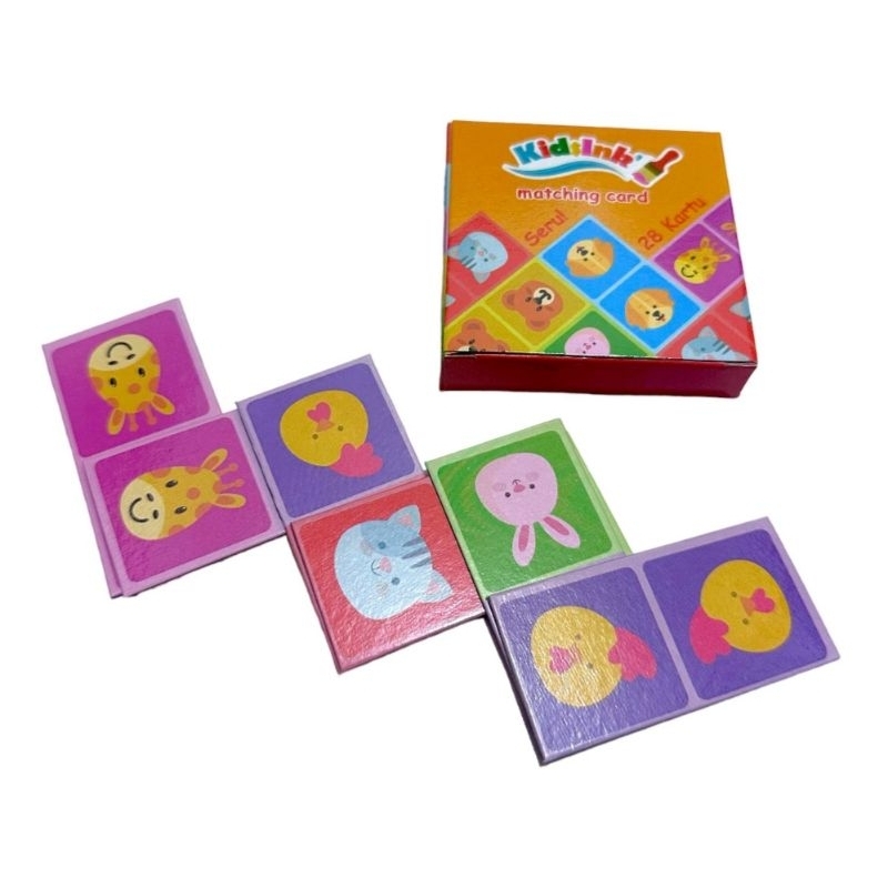 Jual MAINAN EDUKASI ANAK - MATCHING CARD GAME - PERMAINAN DOMINO ANAK ...