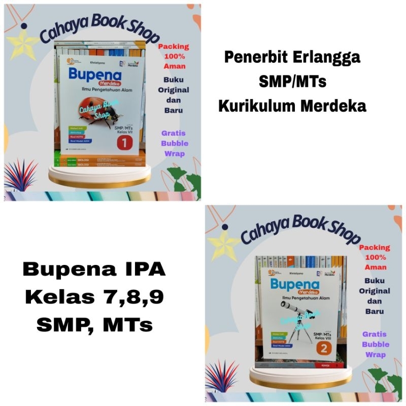 Jual Buku Bupena Merdeka IPA Kelas 7,8,9 SMP/MTs Kurikulum Merdeka ... Jual Buku Bupena Merdeka IPA Kelas 7,8,9 SMP/MTs Kurikulum Merdeka ...