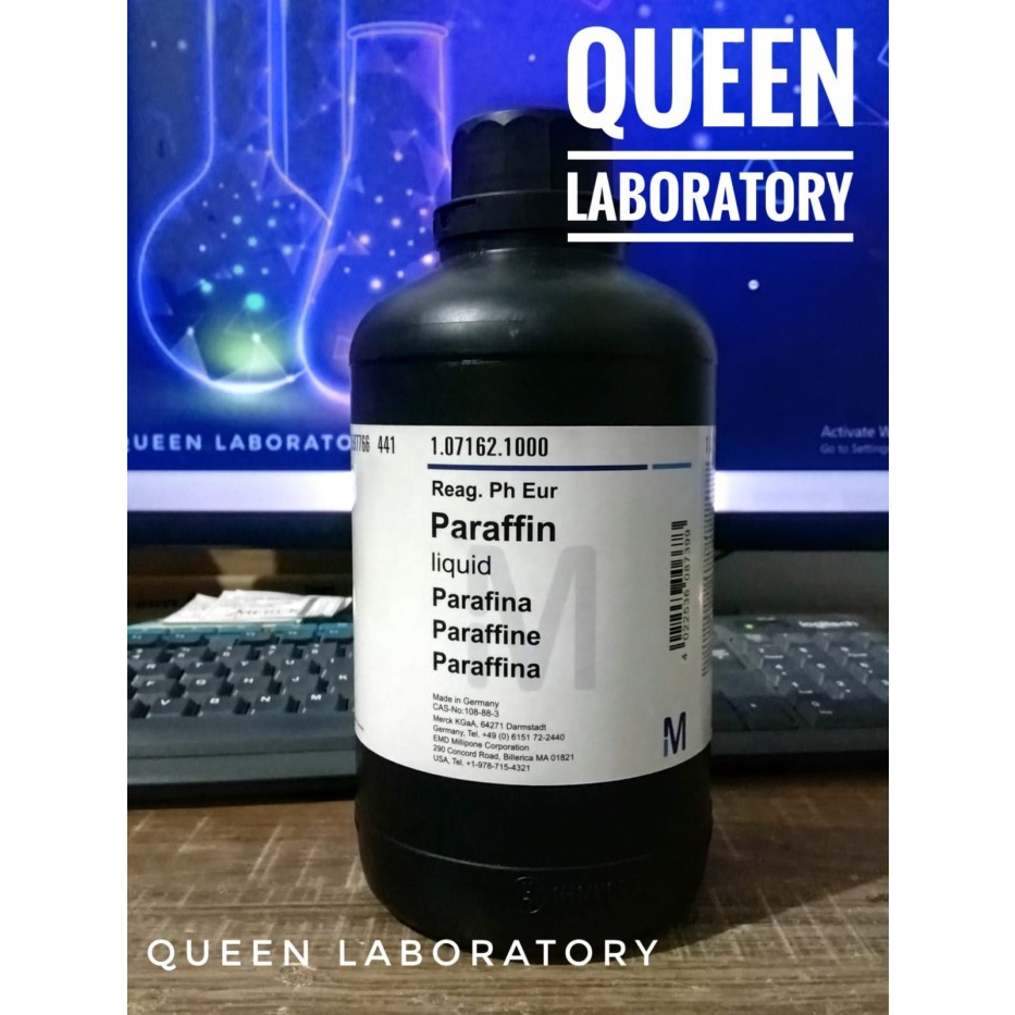 Jual Paraffin Liquid Pro Analis 1L Merck 107162 / Parafin Pro Analis ...