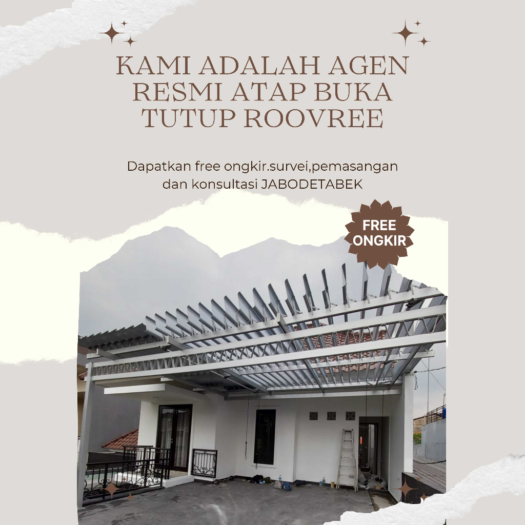 Jual Atap Buka Tutup Lovera | Shopee Indonesia