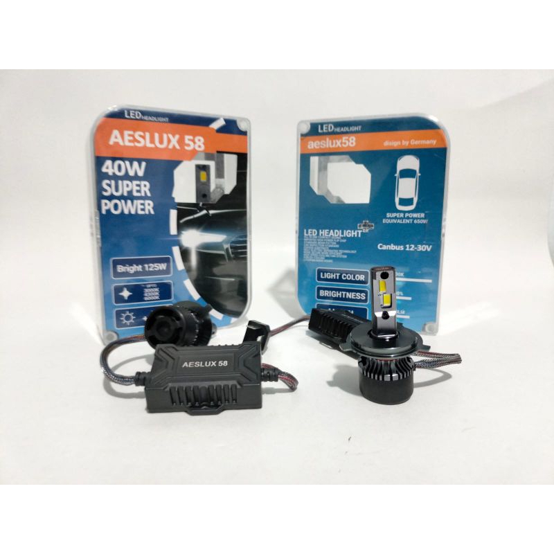 Jual AESLUX 58 LAMPU LED MOBIL ]LAMPU UTAMA MOBIL HEAD LAM AESLUX 58 ...