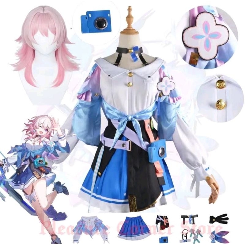Jual [READY STOCK!] Costume game HSR-March 7th fullset cosplay - Brand ...