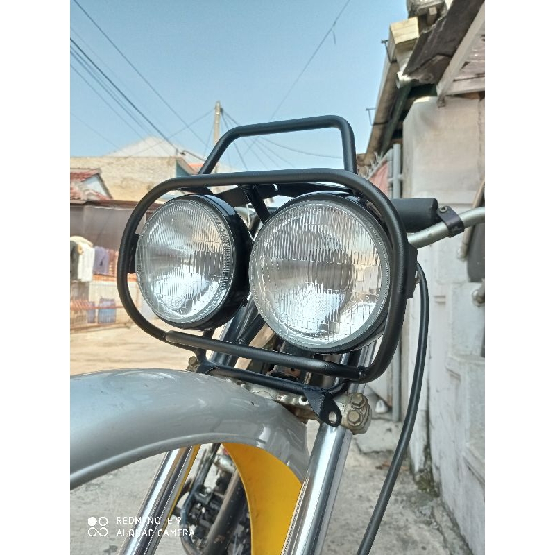 Jual Headlamp lampu depan KLX TS WIN WR CRF YT trail custom model XR ...