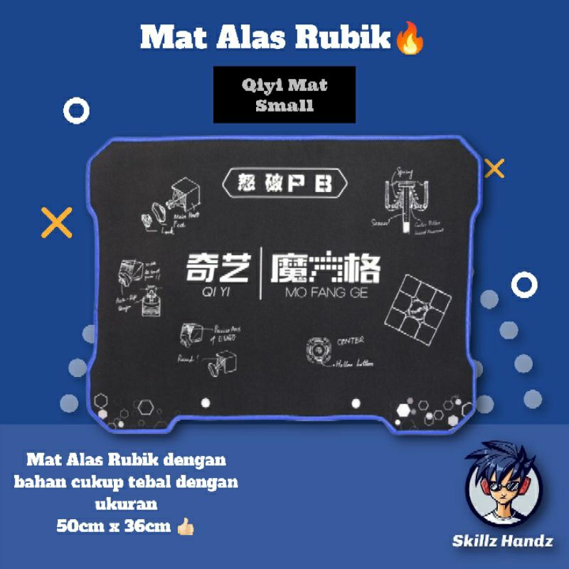 Jual Mat Alas Rubik Qiyi (Small) | Shopee Indonesia