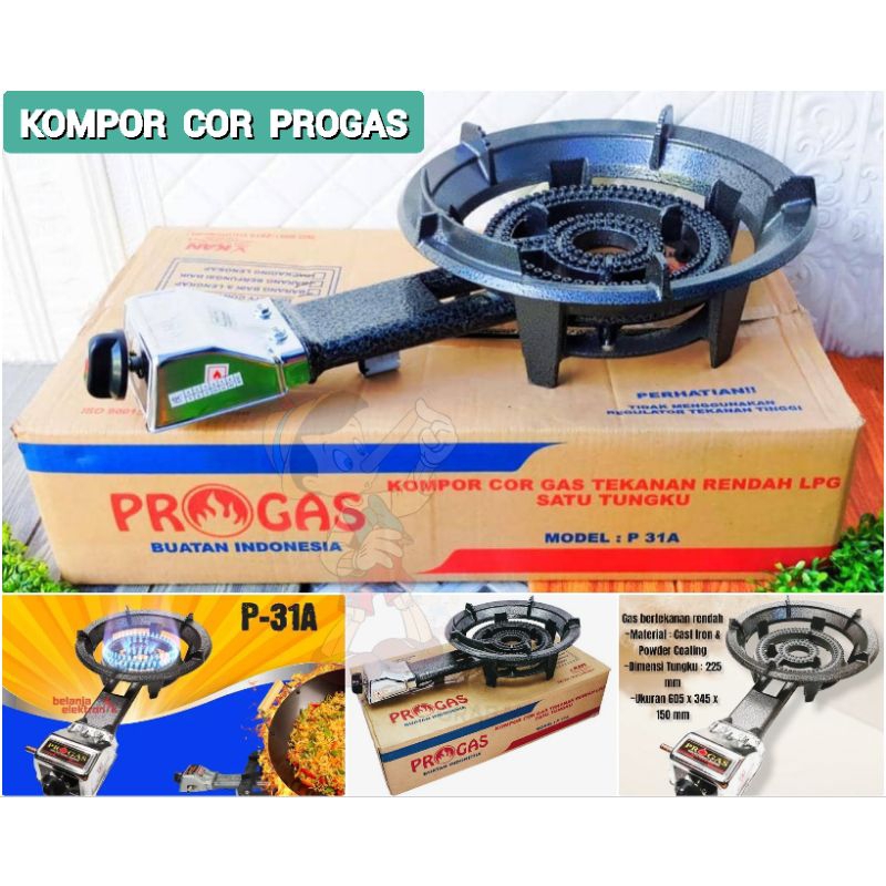 Jual KOMPOR COR PROGAS TEKANAN RENDAH Kompor seribu api, stabil dan panas merata | Shopee Indonesia