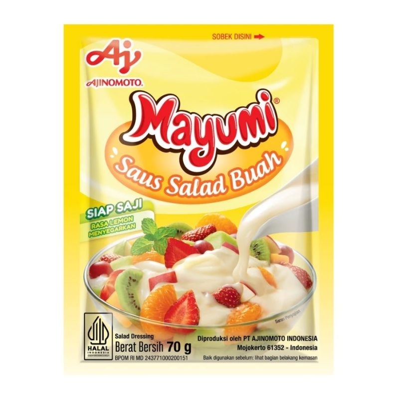 Jual Mayumi Mayonaise Pedas-Original-Mayonaes Salad Buah/Saus Creamy ...