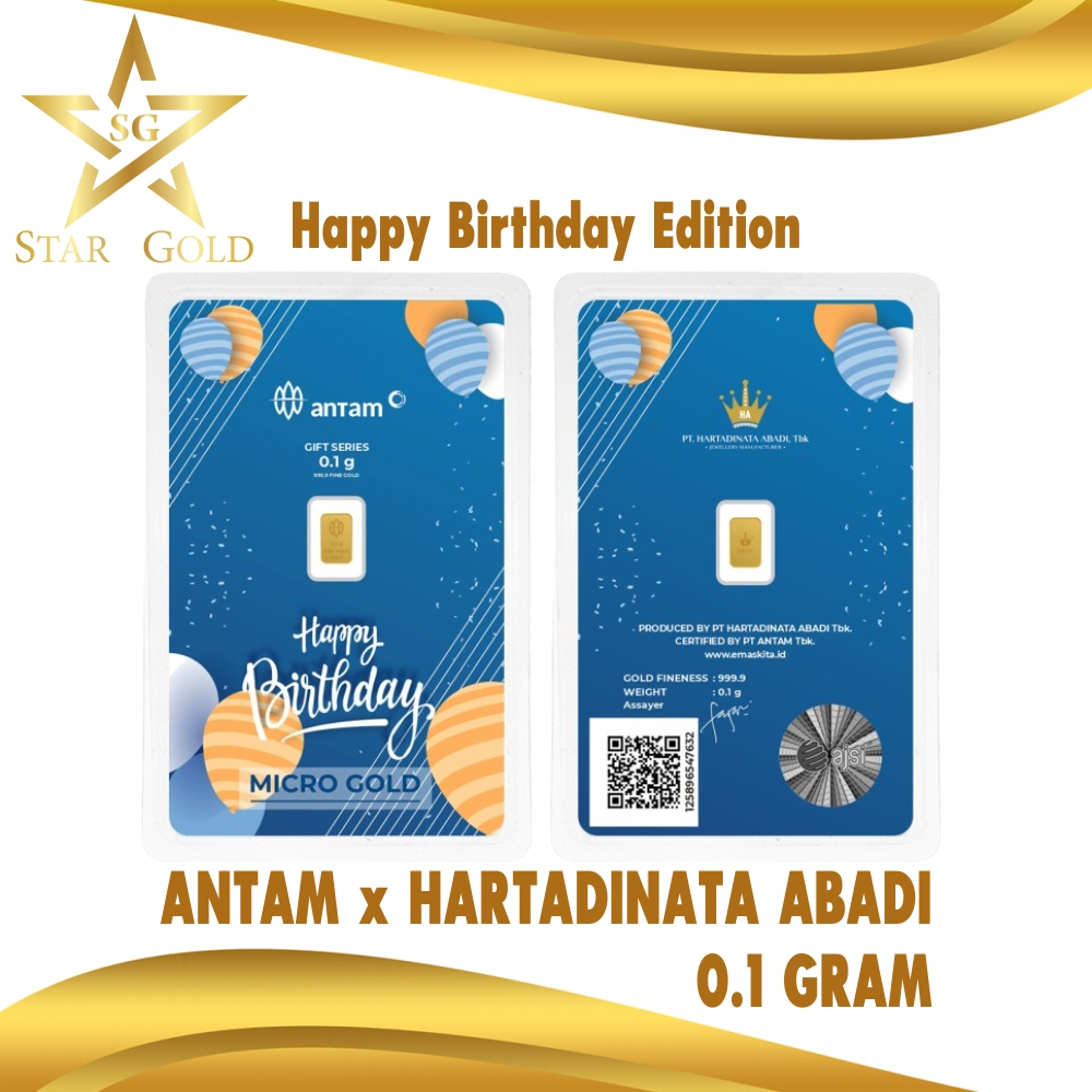 Jual Star Gold Logam Mulia Micro Gold Hartadinata Abadi Series 0.1 dan ...
