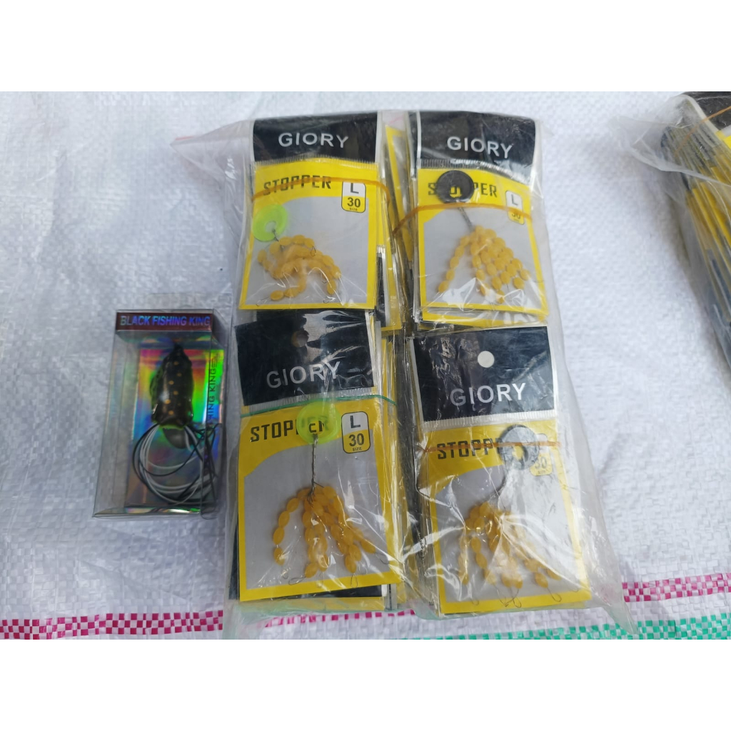 Jual GIORY Stopper Batang Float Orca Pancing Alat Pancing Ukuran SS S M ...