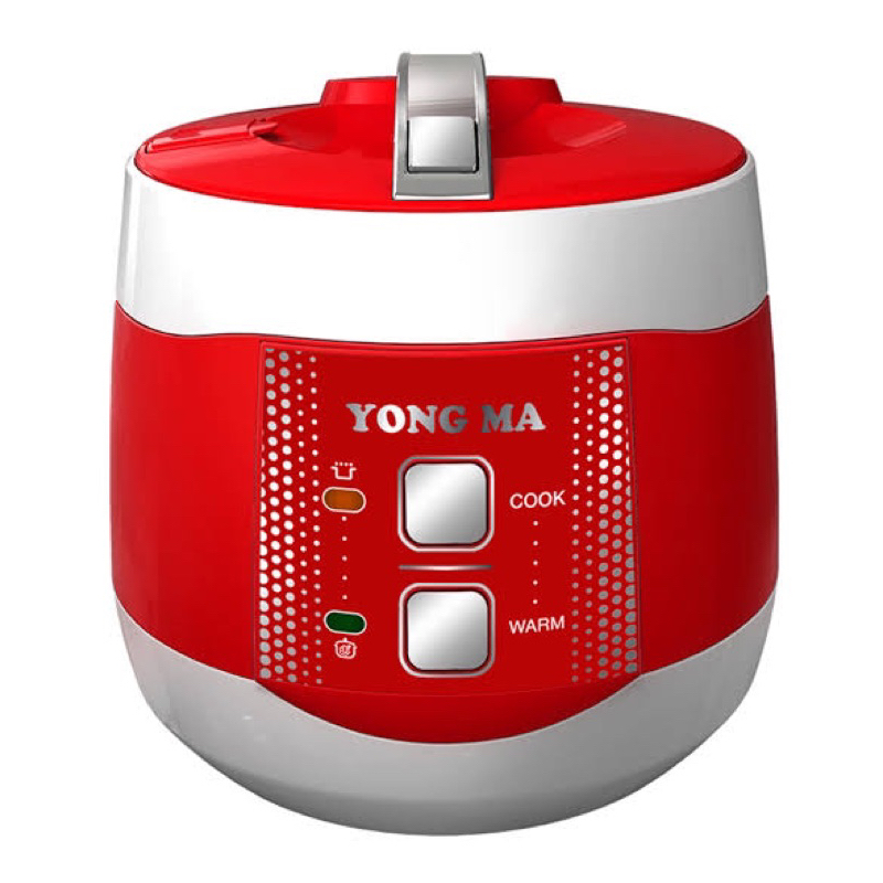 Jual Yong Ma SMC 6013 Red Rice Cooker 2 Liter Magic Com | Shopee Indonesia