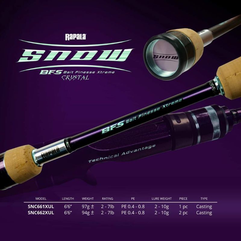 Jual JORAN BC RAPALA SNOW CRYSTAL BFS FUJI TITANIUM TORZITE LIMITED ...