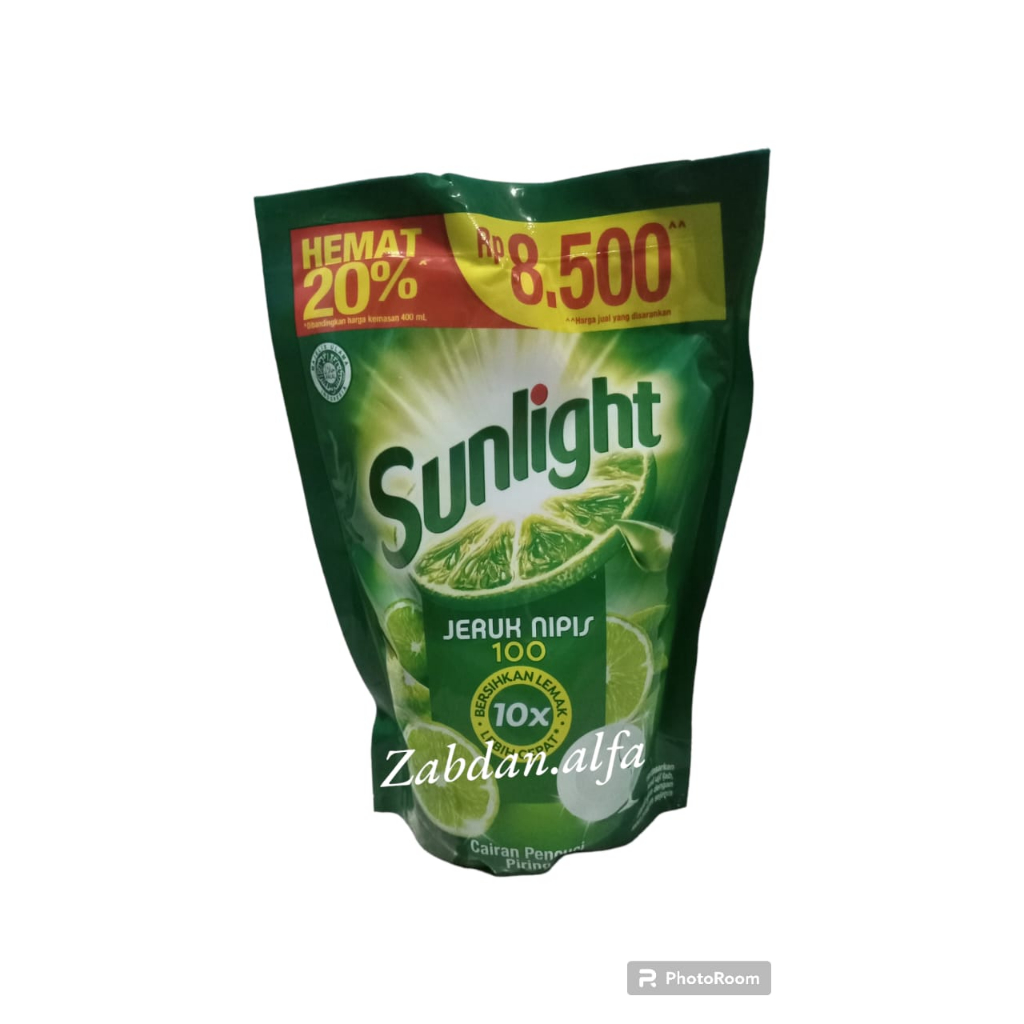 Jual Sunlight Sabun Cuci Piring Jeruk Nipis Refill 370ml | Shopee Indonesia