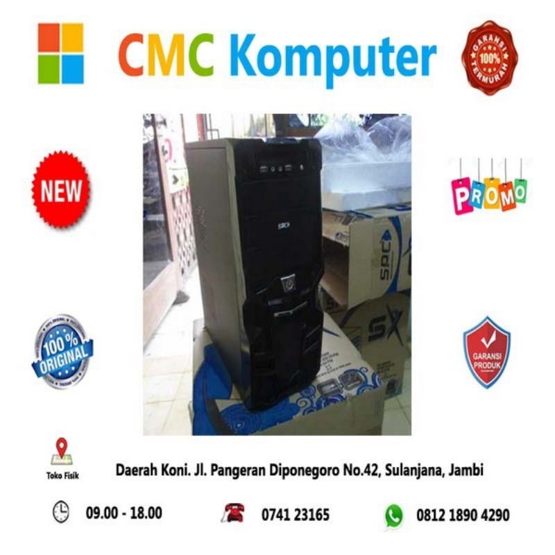 Jual Paket komputer Pc rakitan komputer cpu computer i5 Ssd 256 Ram 8 ...