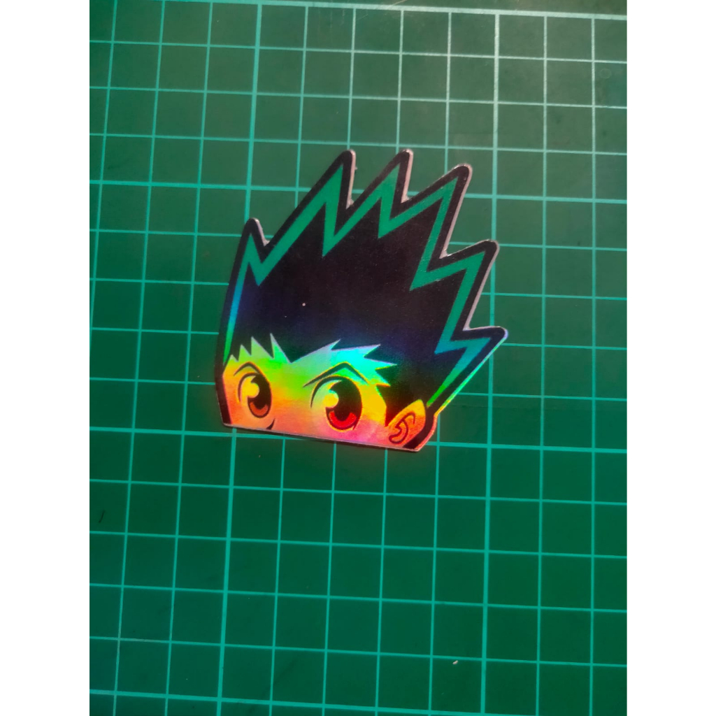 Jual sticker hologram anime gon Freecs hunter X hunter | Shopee Indonesia