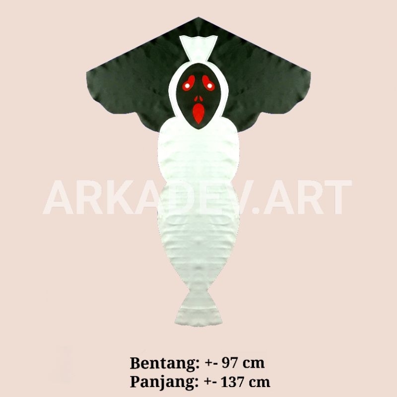 Jual Layang Layang Kain/ Layangan POCONG | Shopee Indonesia