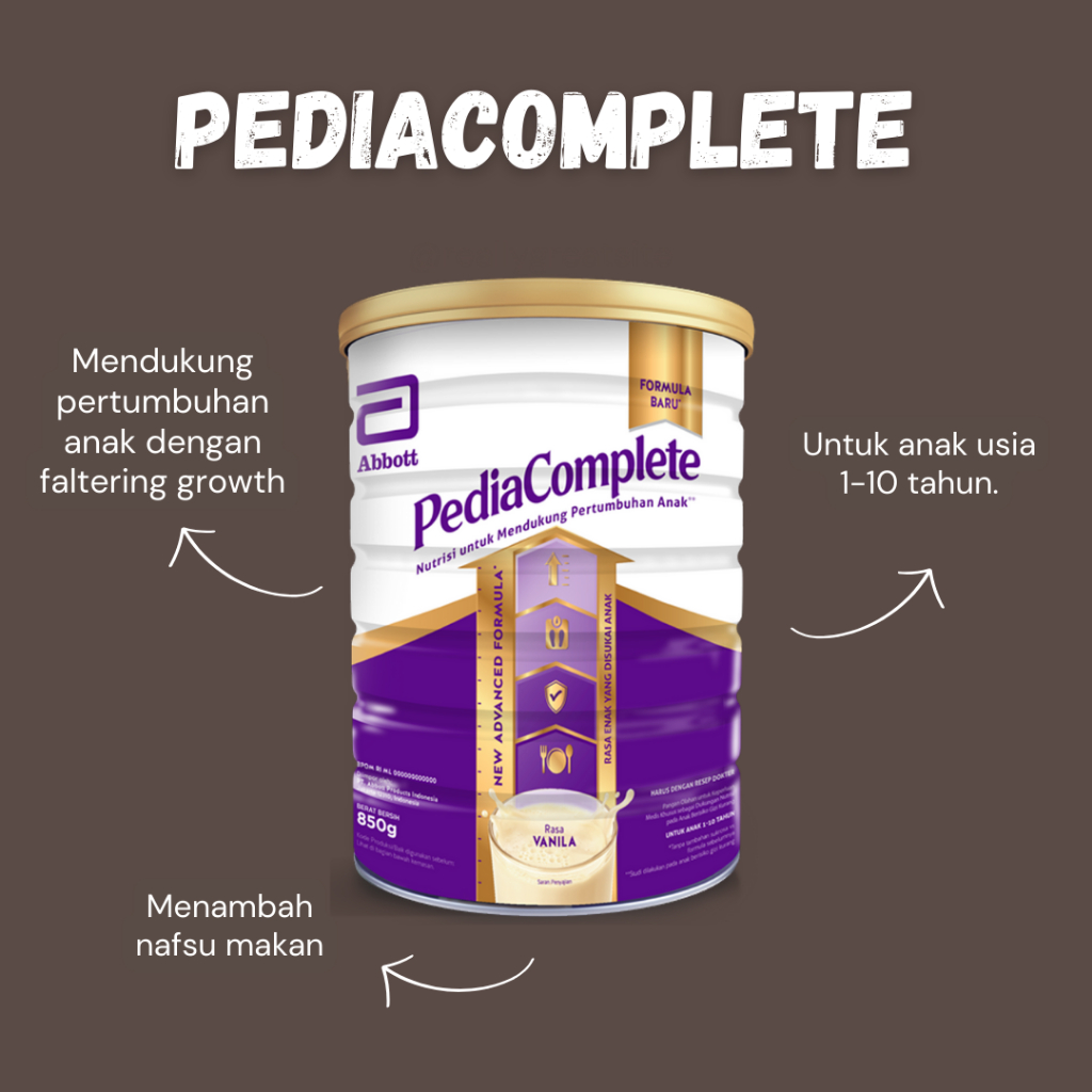 Jual Pediasure Complete Vanila 850g | Shopee Indonesia