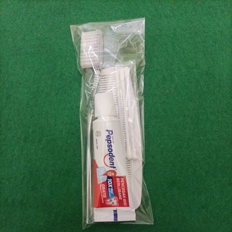 Jual paket amenities hotel pepsodent/formula OPP 300 pcs ( krist pepso ...
