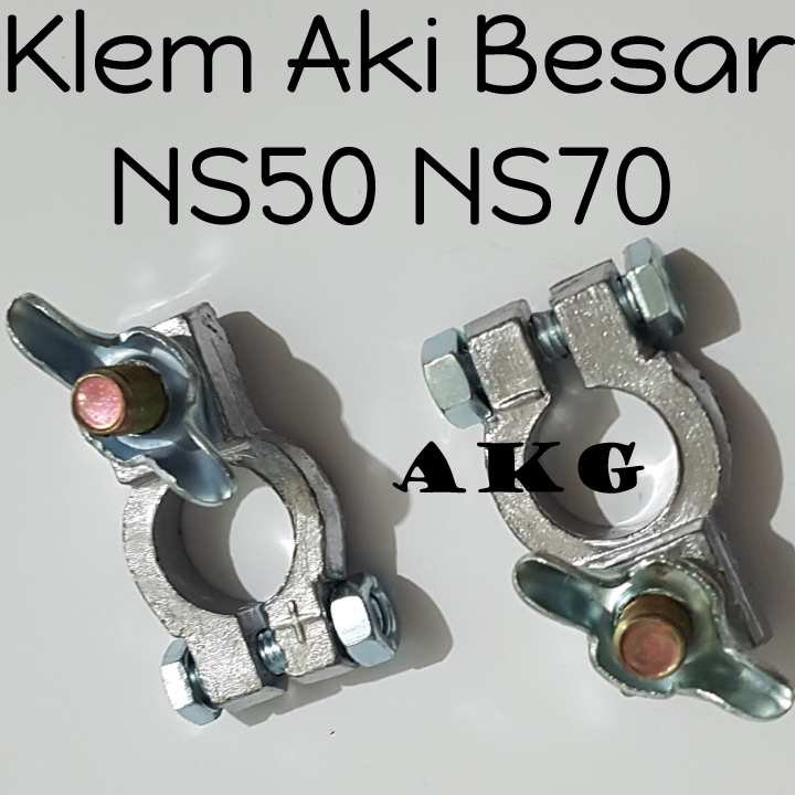 Jual Terminal Accu Klem Kepala Aki Timah Mobil Lobang Besar NS50 NS70 ...