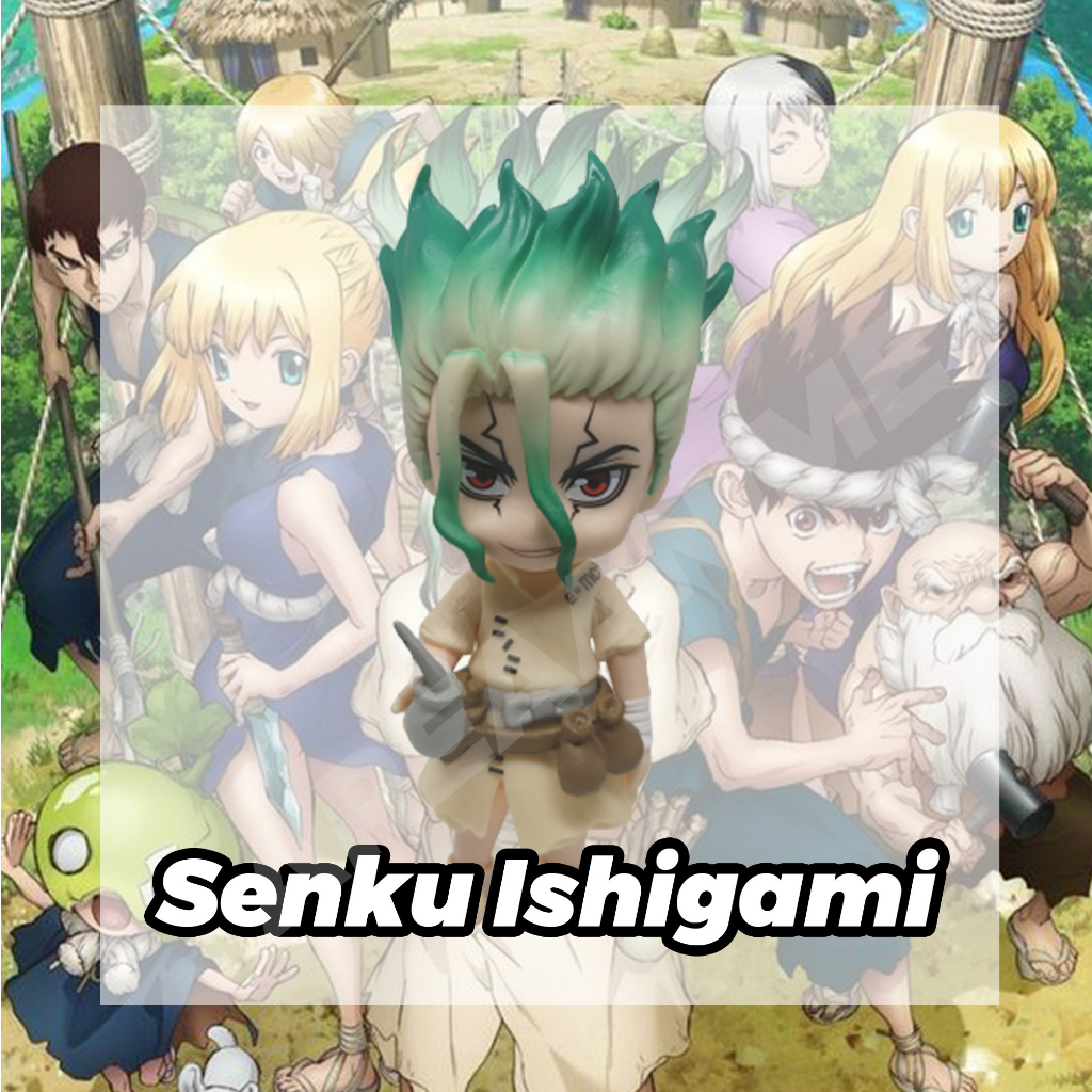 Jual Action Figure Dr. Stone "Ishigami Senku, Suika, Kohaku, Asagiri Gen, Shishio Tsukasa ...