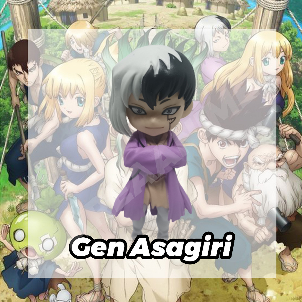 Jual Action Figure Dr. Stone "Ishigami Senku, Suika, Kohaku, Asagiri Gen, Shishio Tsukasa ...