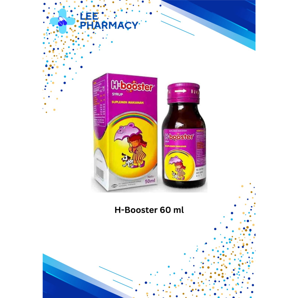 Jual H-booster Sirup 50ml (per Botol) | Shopee Indonesia